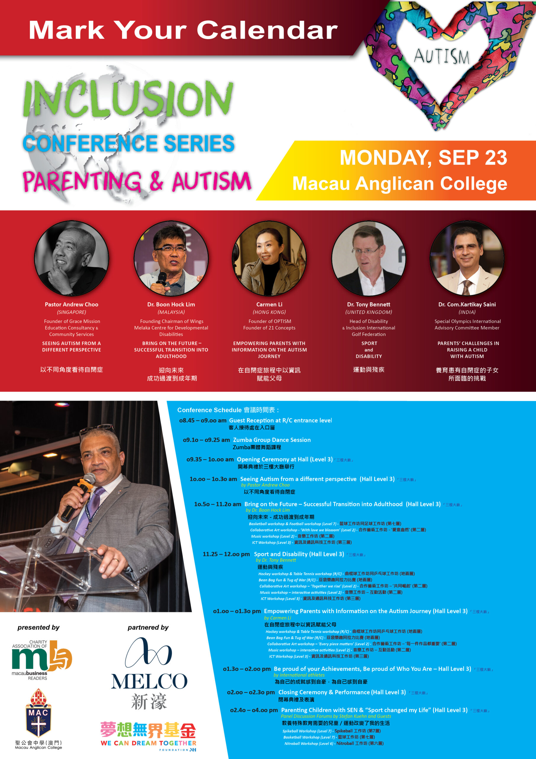 Inclusion conference 2024 / 2025 | Macau Anglican College